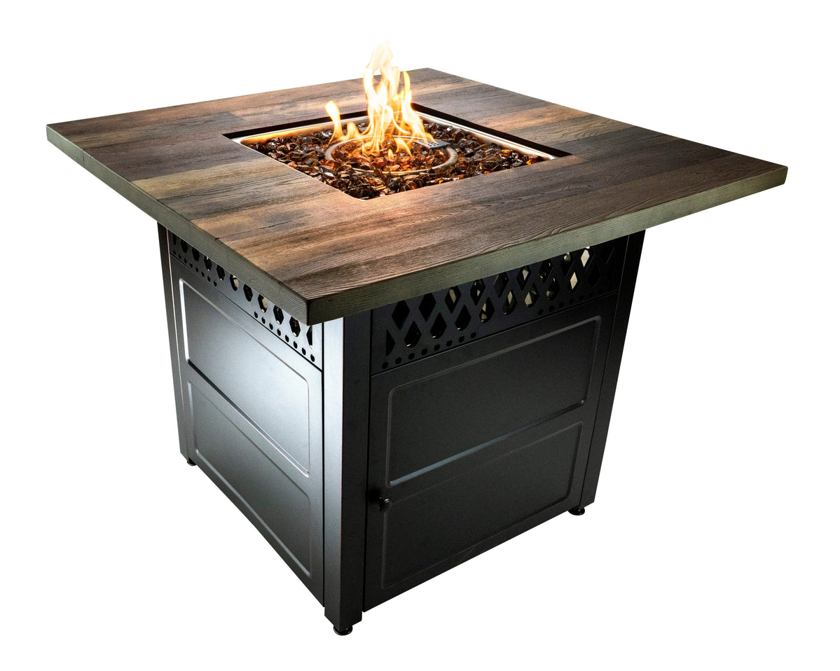 Endless Summer GAD19103ES The Harris Dual Heat LP Gas Outdoor Fire Pit ...